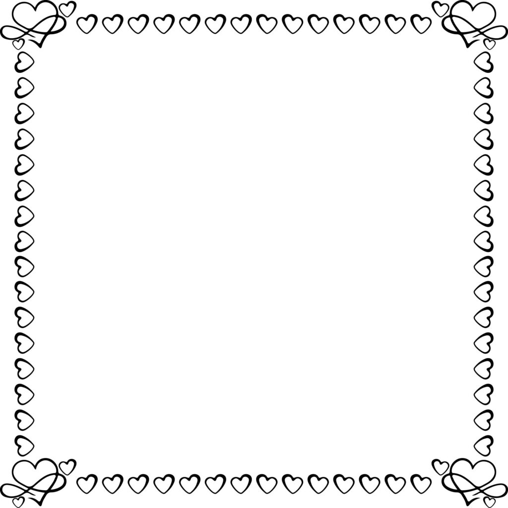 10 Best Paper Frame Template Printable Printablee | Printable Pictures