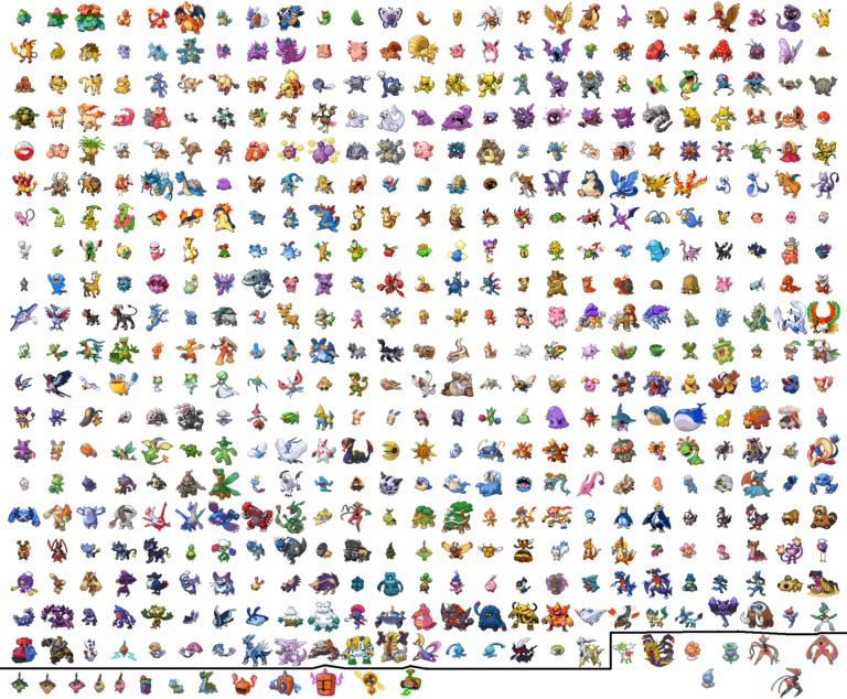 Gamersworldplus Pokemon Sprites Pokemon Evolutions Chart Pokemon ...