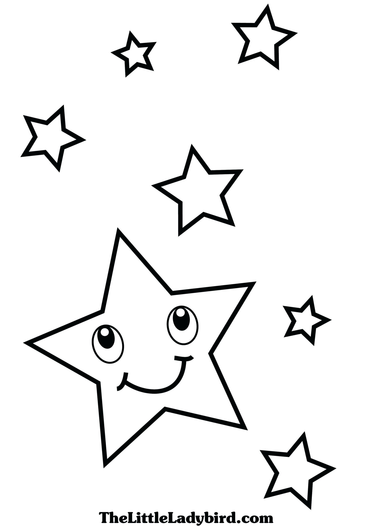 Shooting Star Coloring Page At GetColorings Free Printable | Printable ...
